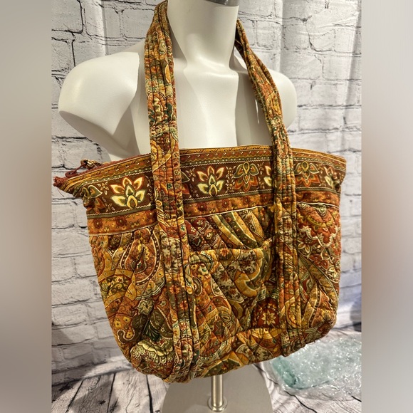 OK | Bags | Ok Quilted Handbag In Autumn Colors With Pocket On Front ...